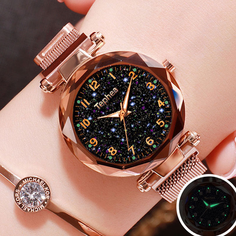 Magnetic Starry Sky Watch Magnetic Wristwatch – ahmed belamri